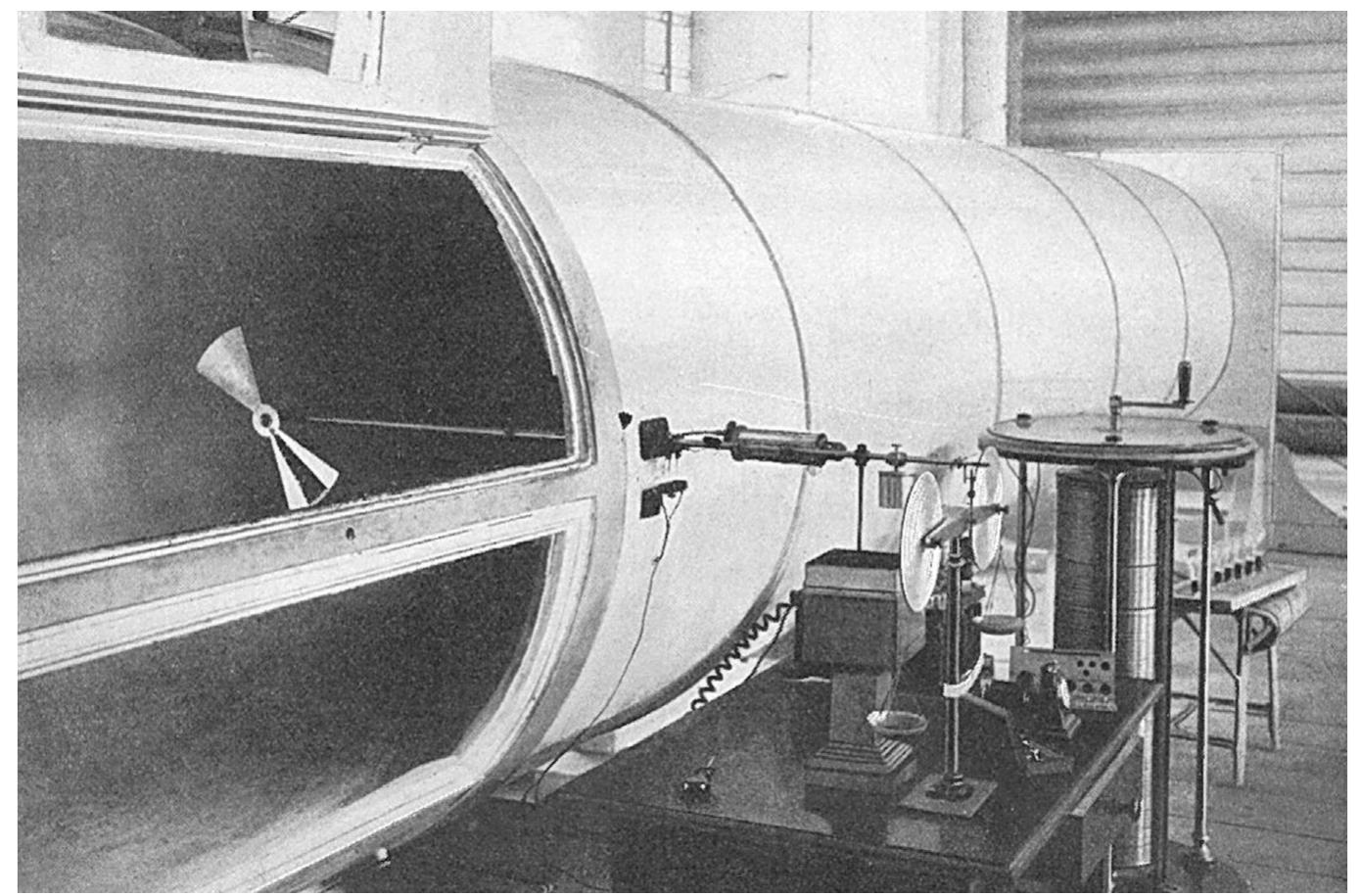 Figure 52 - Pioneering Russian wind tunnels and first