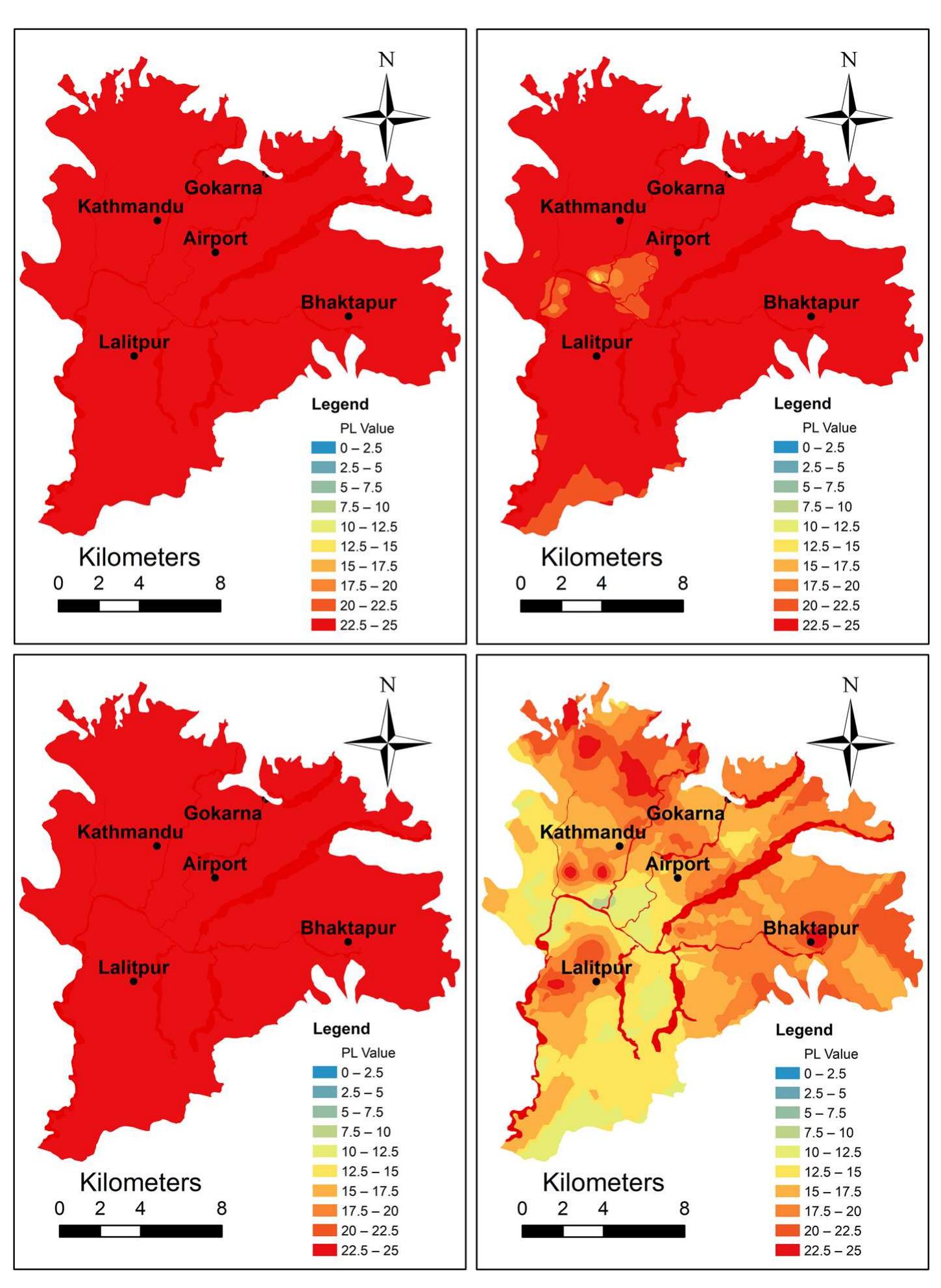Liquefaction potential map of the kathmandu valley based on