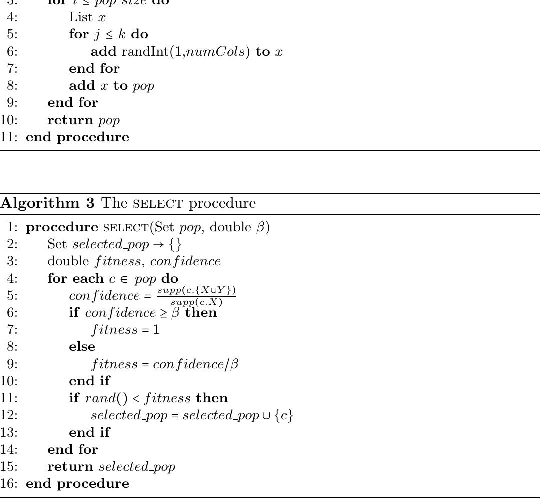 The Crossover Procedure Shown In Algorithm 4 Creates A New