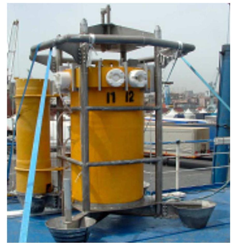 The jb, deployed at tss, is connected to the frame, and it