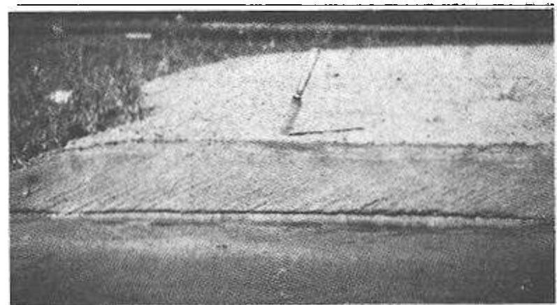 Fic. 3.—cross section of a transverse bar showing