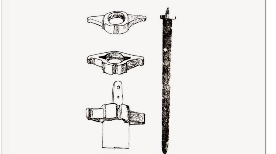 Sword found at sfantu gheorghe (sepsiszentgy6rgy), covasna