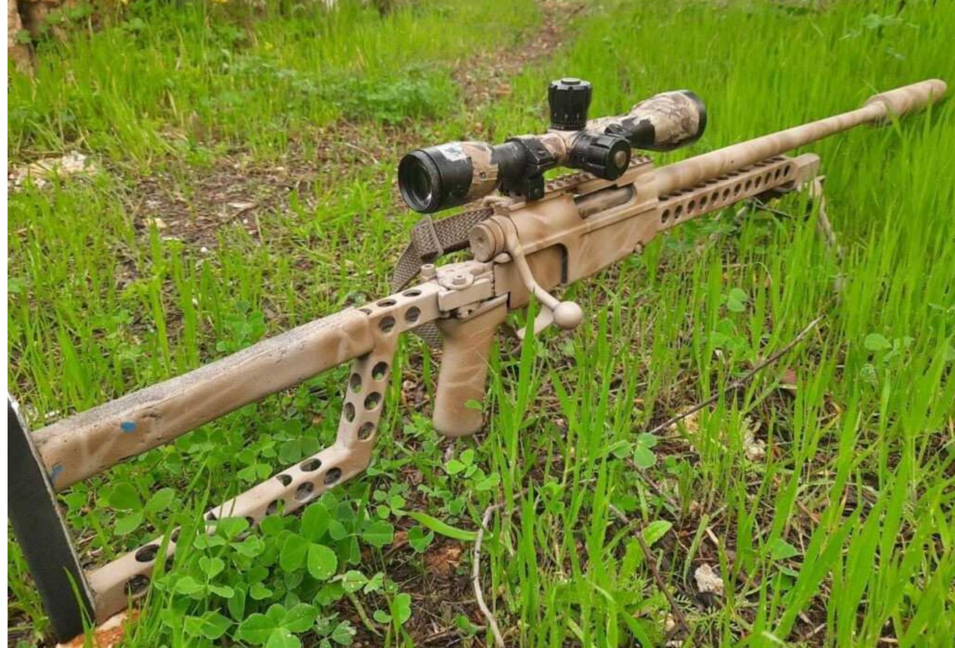 38 a heavily modified mas 36 bolt-action rifle offered for
