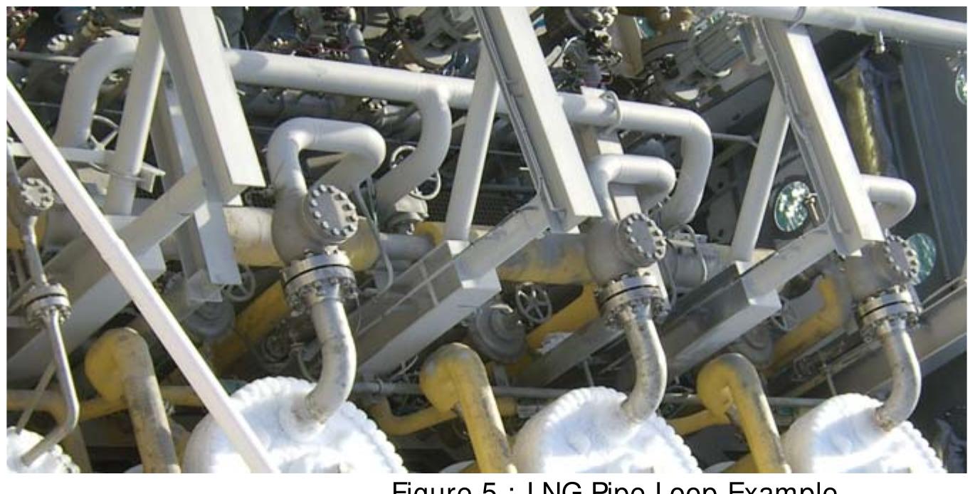 Though the basic concept of the piping system design was not