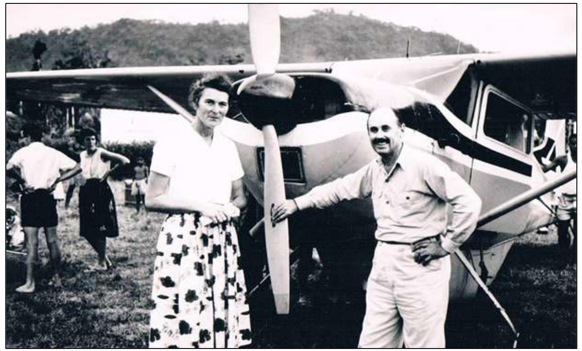 Doug and joyce mccraw (photo courtesy of the maf australia