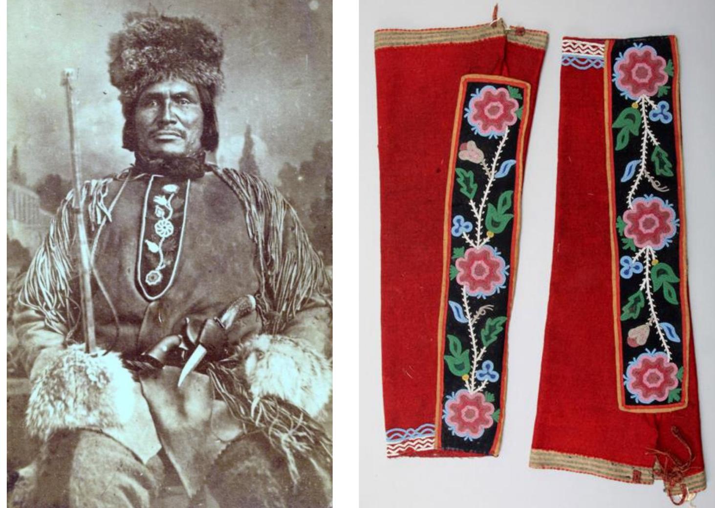 # 3-3 left: woodlands cree. winnipeg j. penrose. 1875