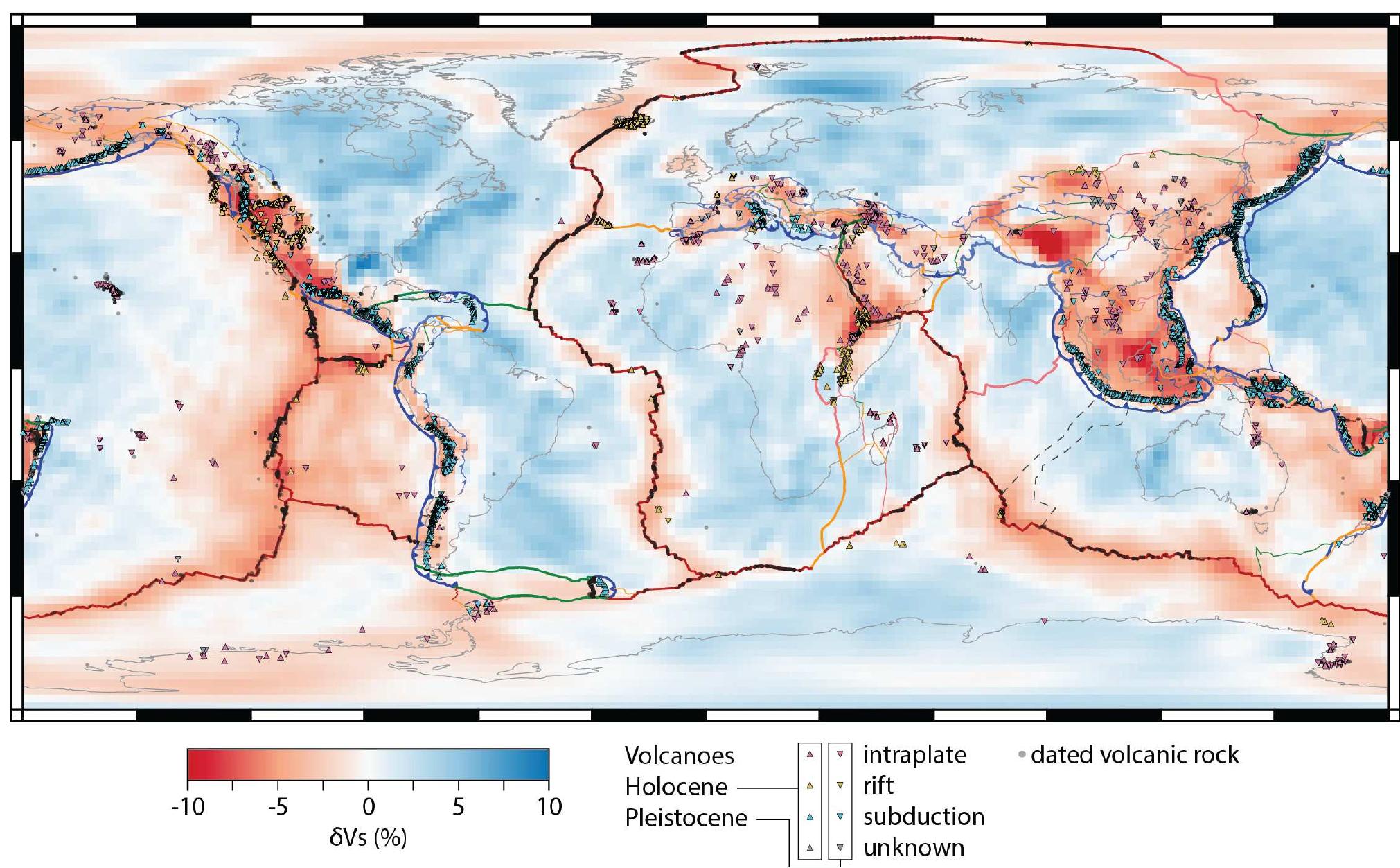 Figure 12 - New maps of global geologic provinces and
