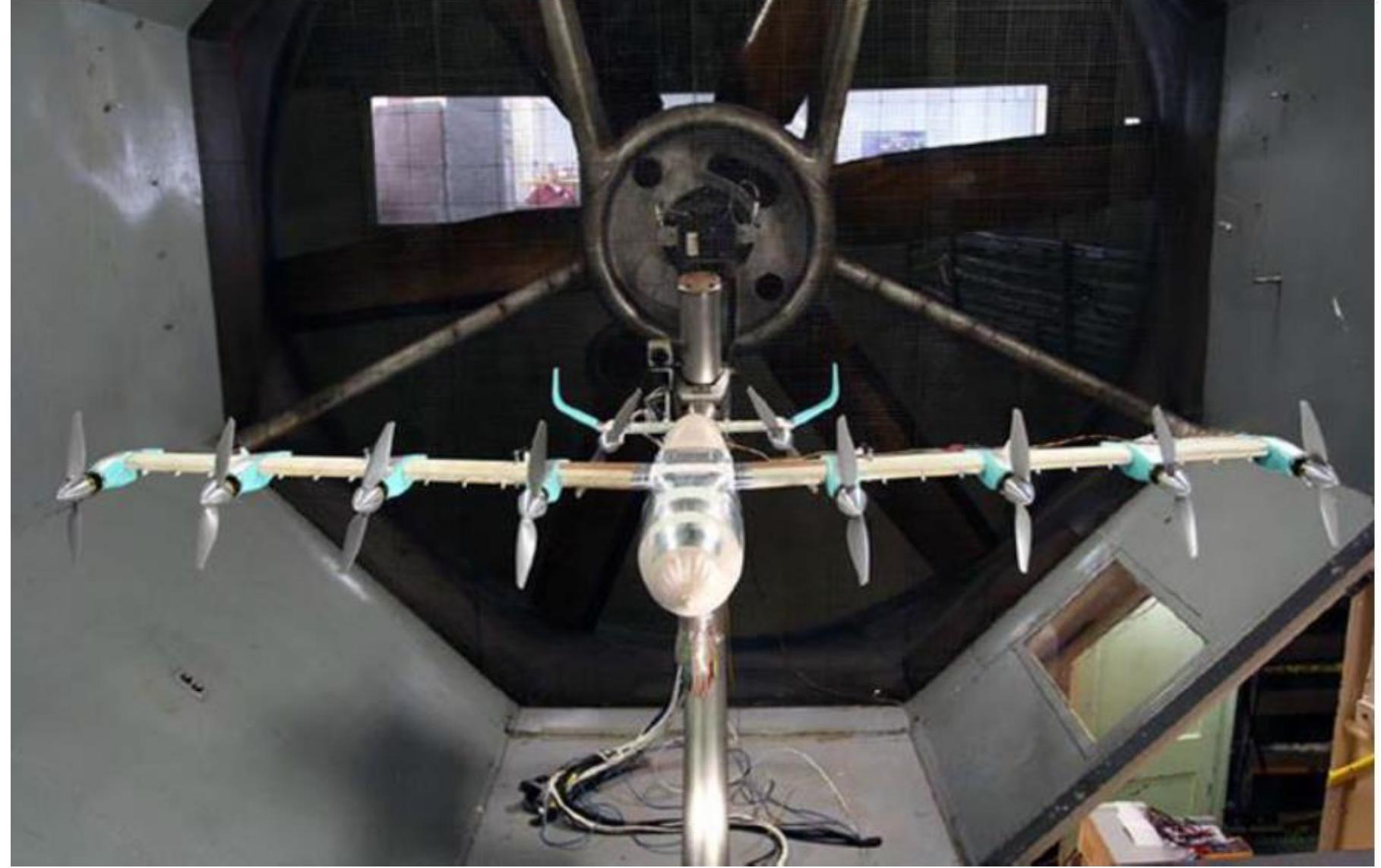 Gl-10 28.125% scale tunnel model in nasa langley’s 12-foot