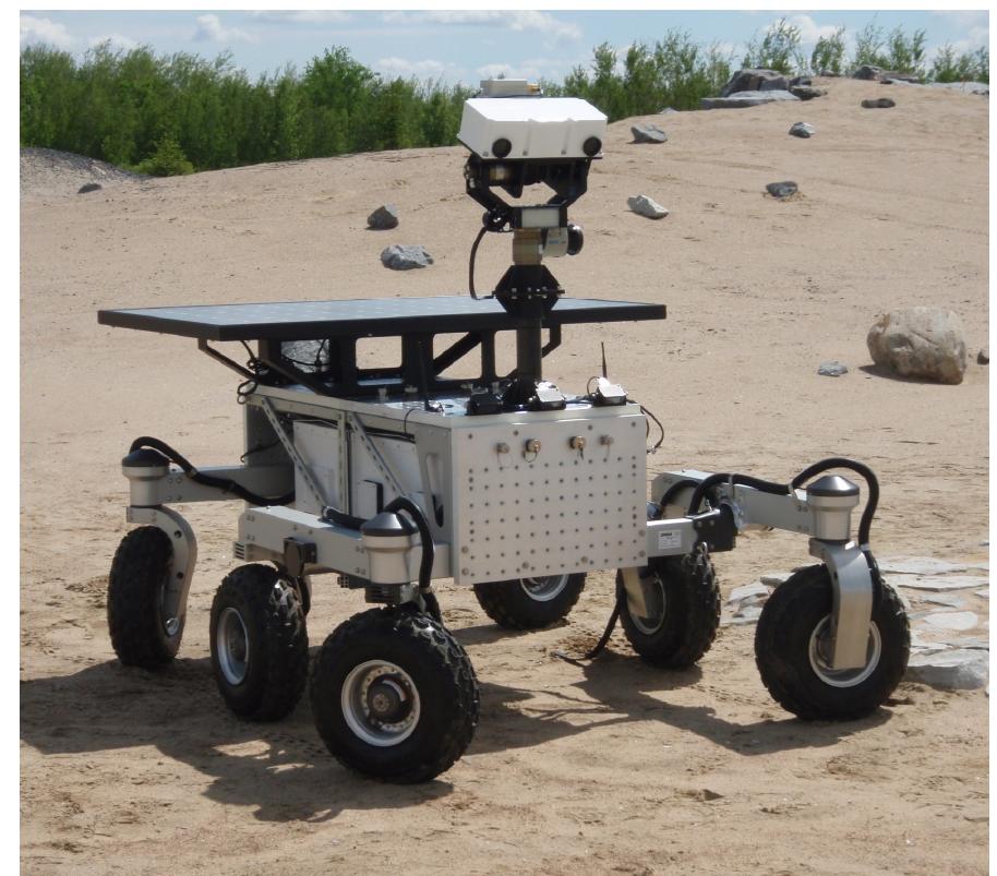 The mars exploration science rover at the csa analogue