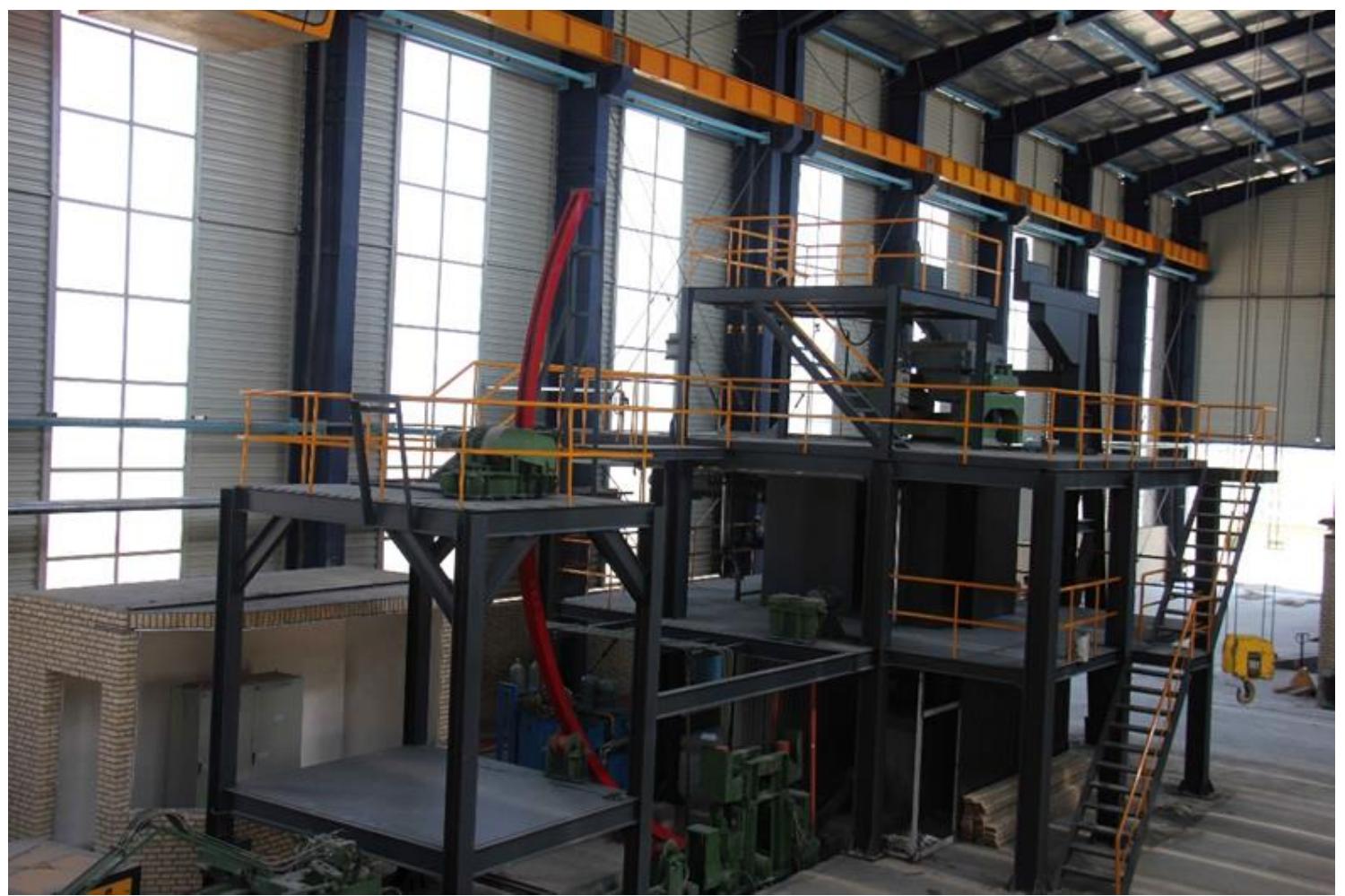 -2: curve type continuous caster