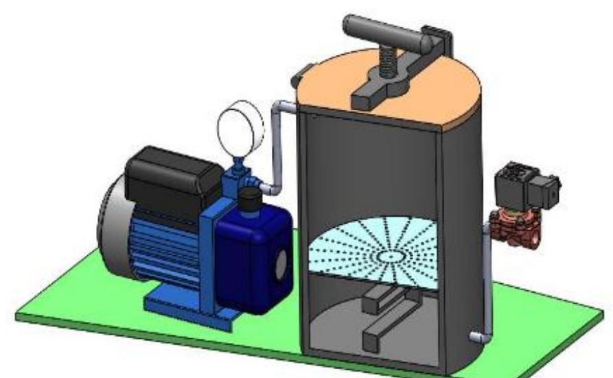 -5.2: front view of cardamom drying machine 6. components