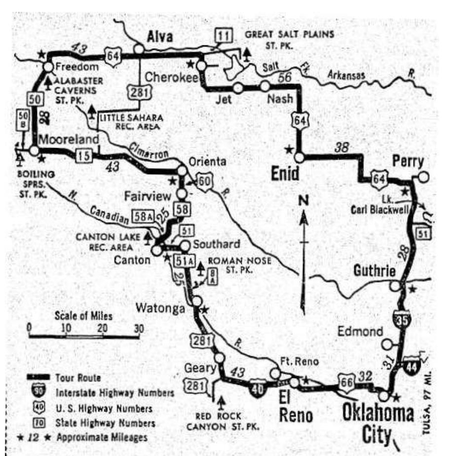 Figure 1 - From "Bat Caves" to "Alabaster Caverns" : a