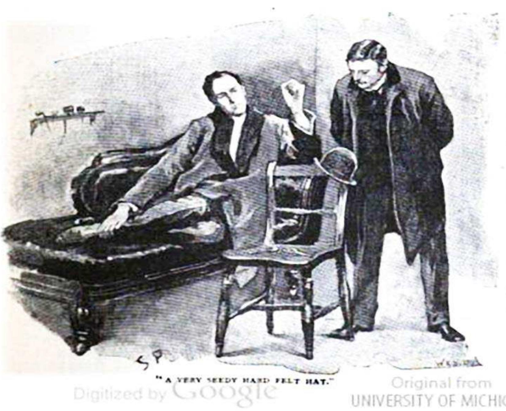 ‘the adventure of the blue carbuncle' (1892)