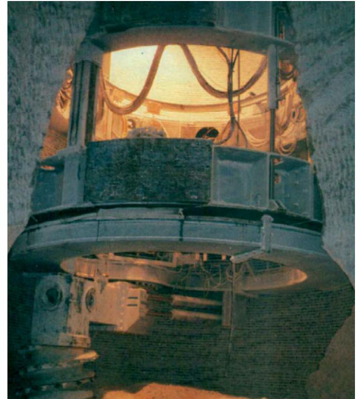 The first herrenknecht shaft sinking machine in 1986 bild 1.