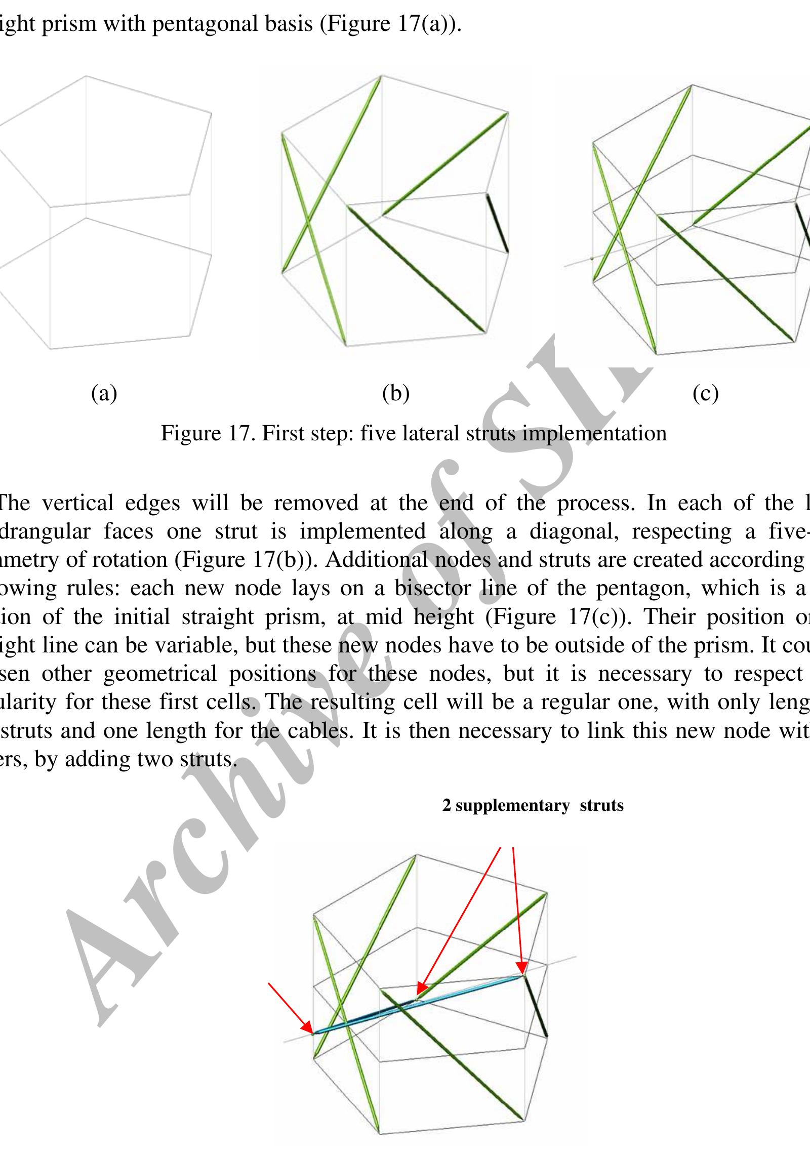Structural morphology of tensegrity systems figure 18.