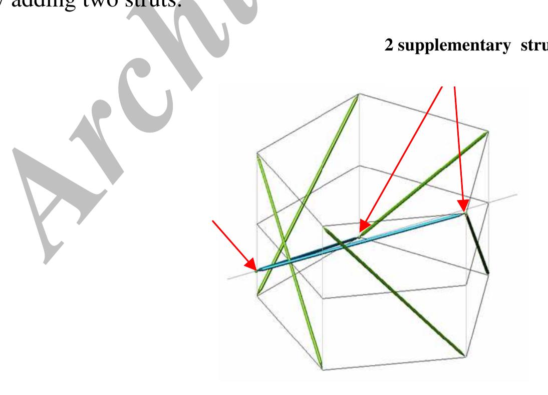 Figure 16 - Structural morphology of tensegrity systems