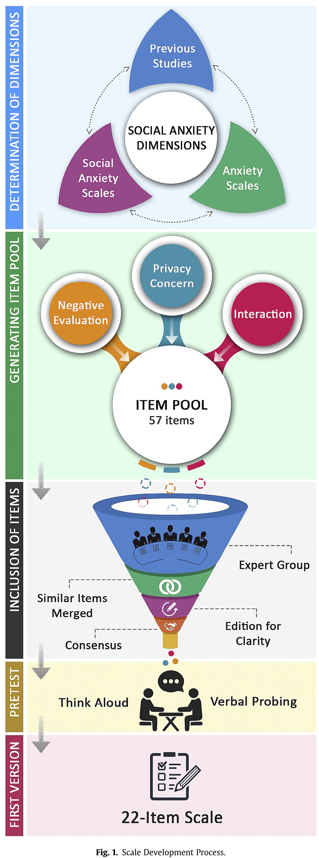 Figure 1 - Social Anxiety Scale for Social Media Users