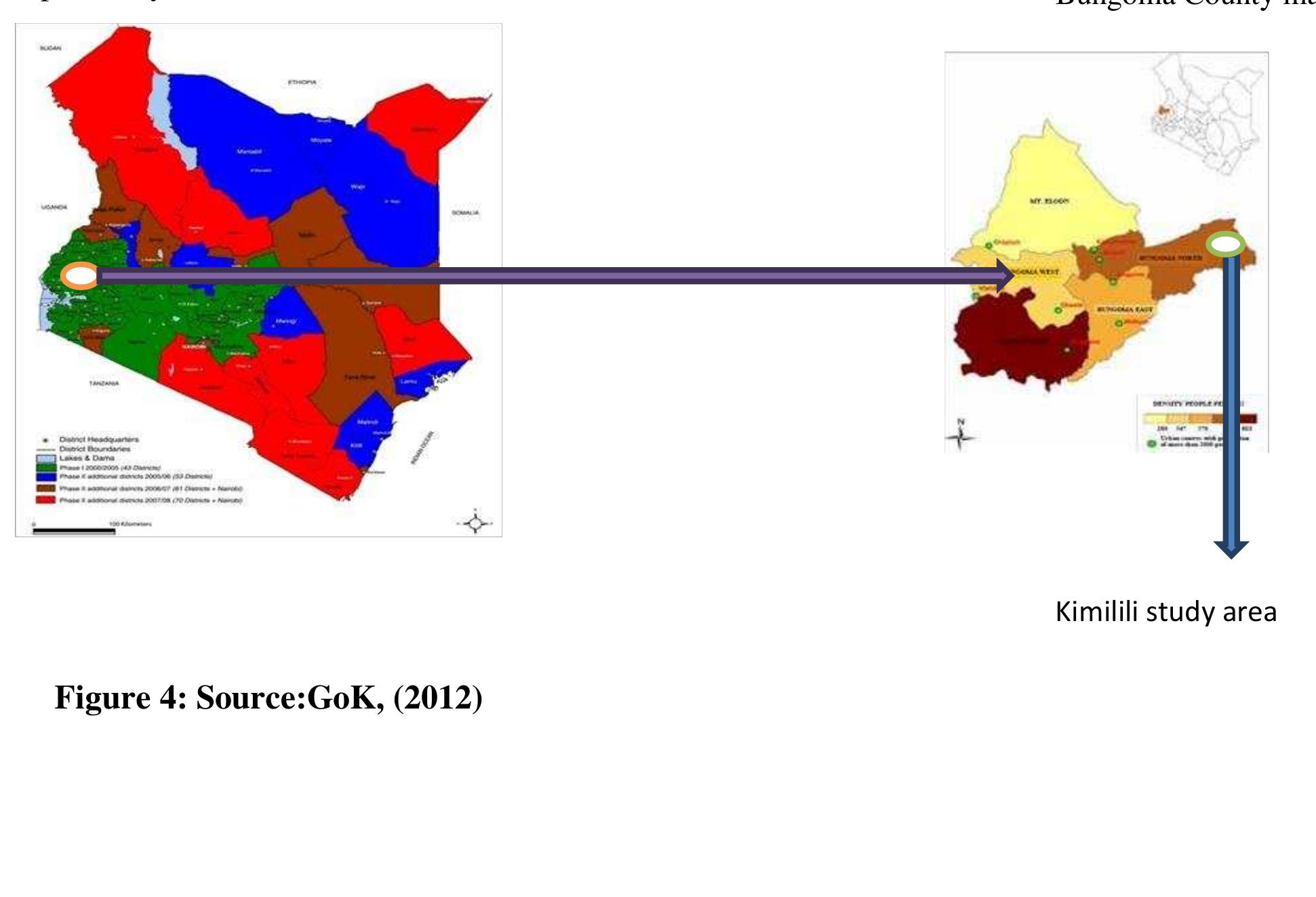 Map of kenya 2 data and data sources 3.1.1 map of kenya