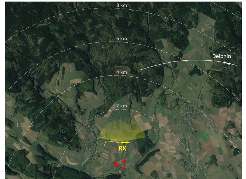 Figure 14 - Passive Radar STAP Detection and DoA Estimation