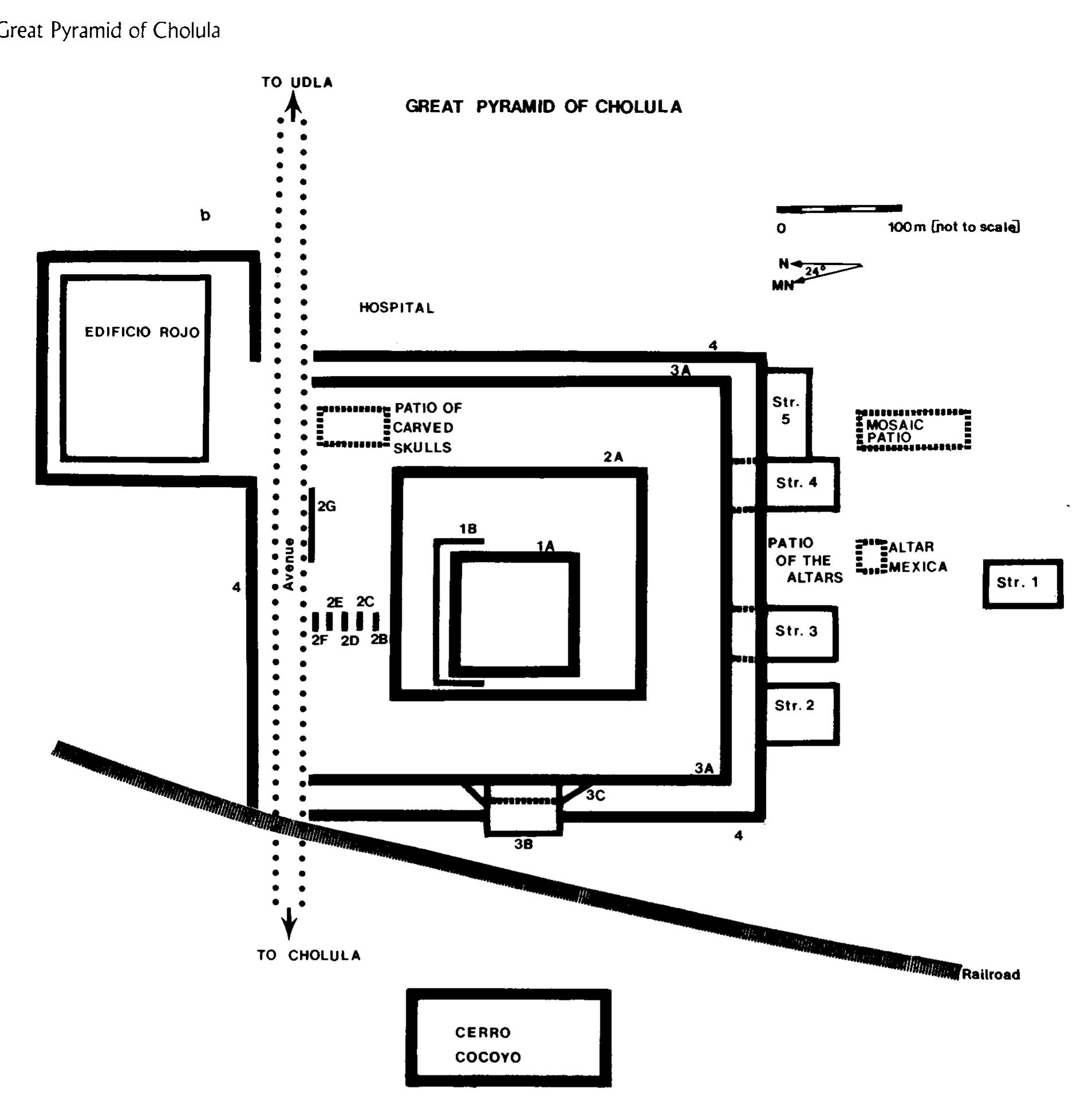 Revised plan of construction stages of great pyramid.