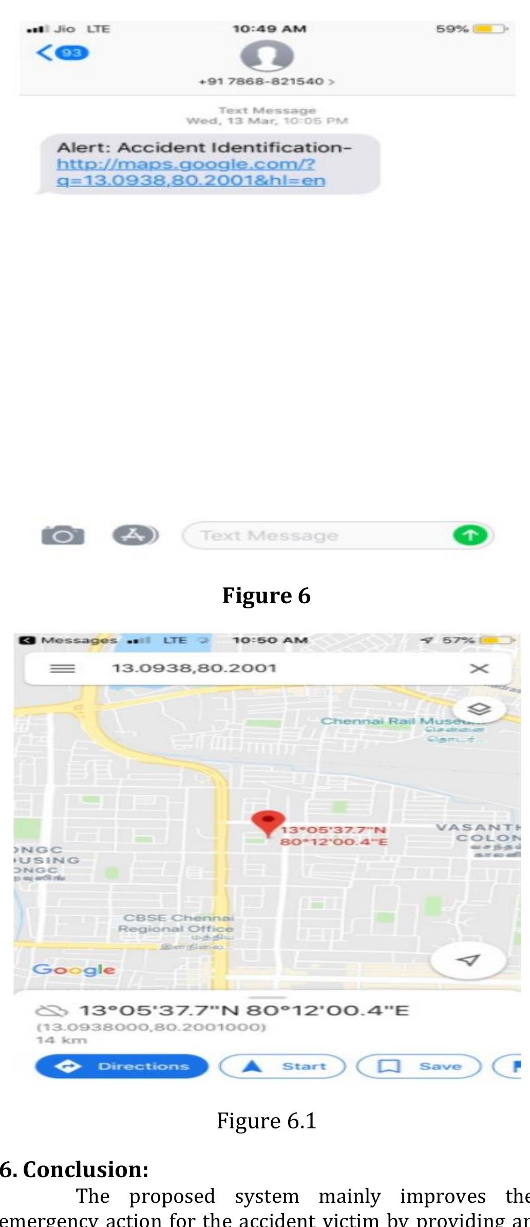Figure 6 - Drowsy Driving Detection System using IoT