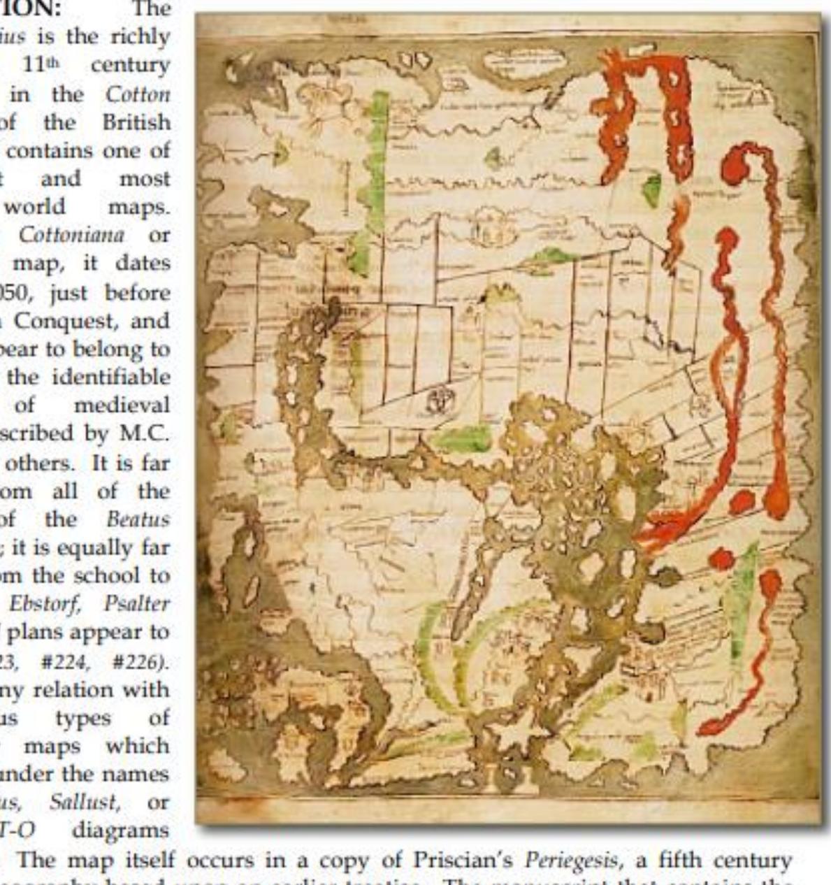 Figure 3 - c. 1025-1050 Cotton World Map (Rev. B): Evidence