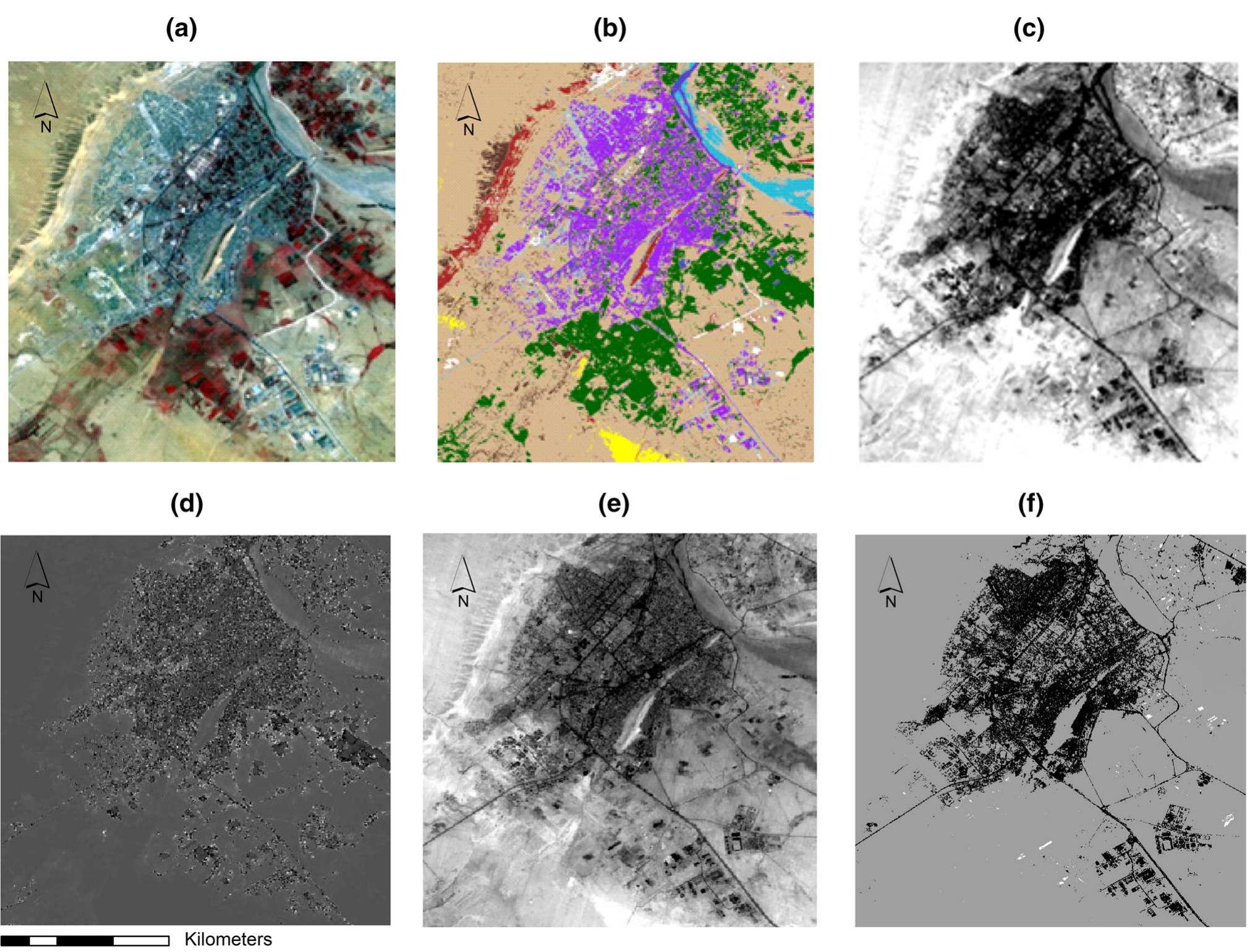 In our research, mlc was used to conduct land-cover