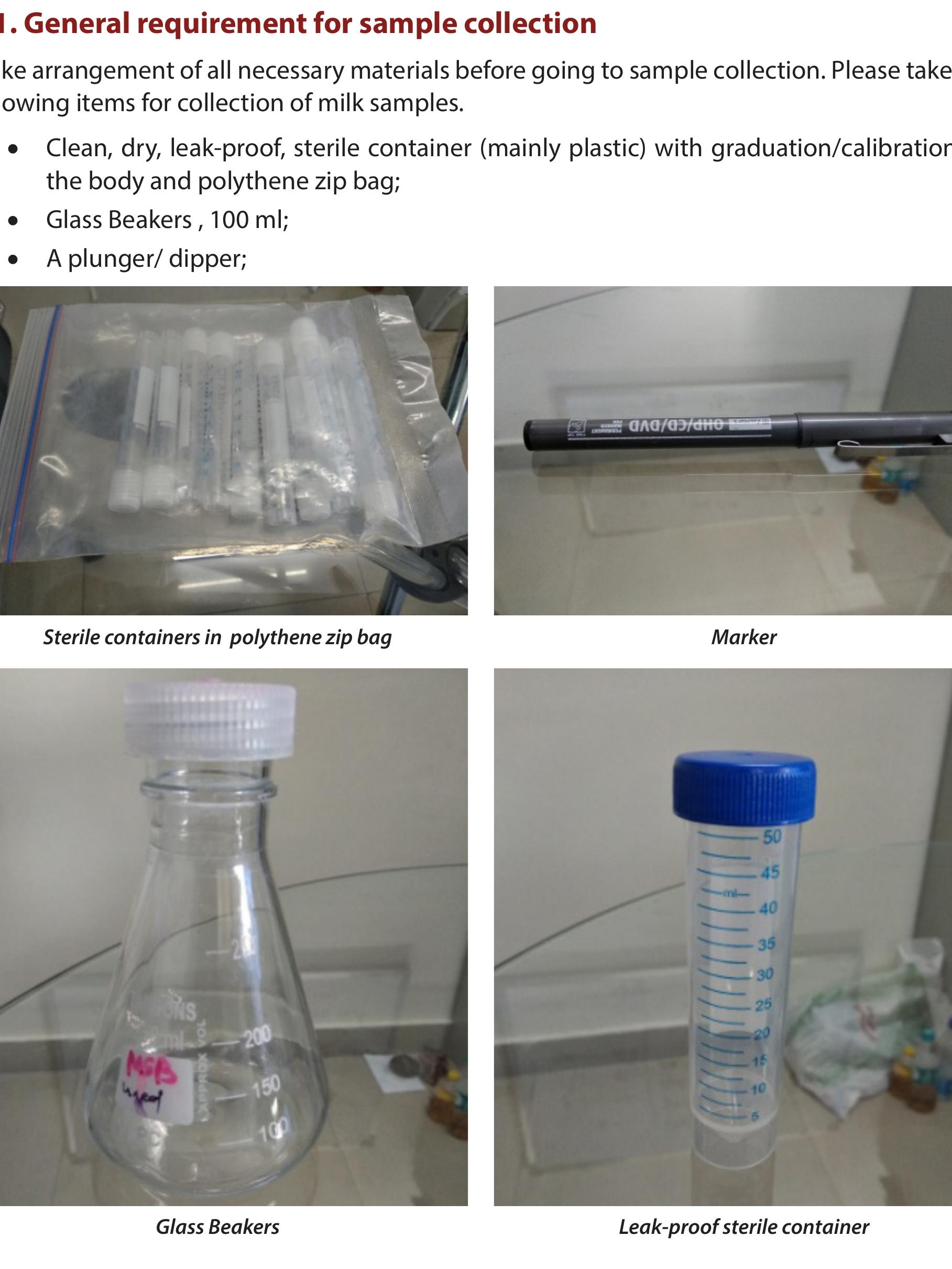 (PDF) Standard laboratory protocol on testing milk samples for quality ...
