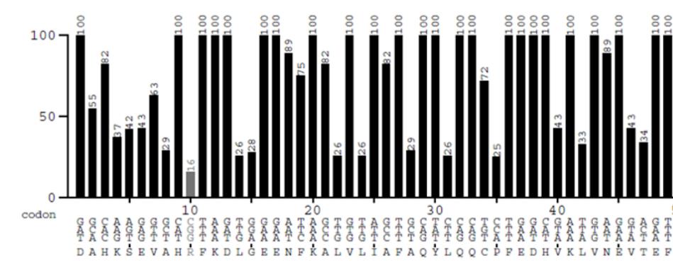Figure 1 - from Escherichia coli BL21(DE3) expression system