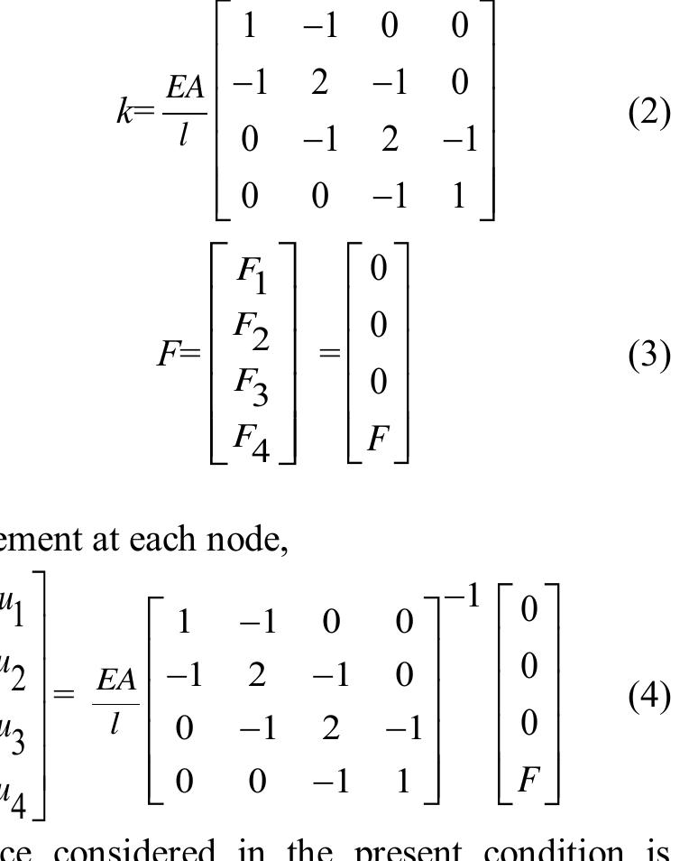 Here e is the young’s modulus, a is the cross section area