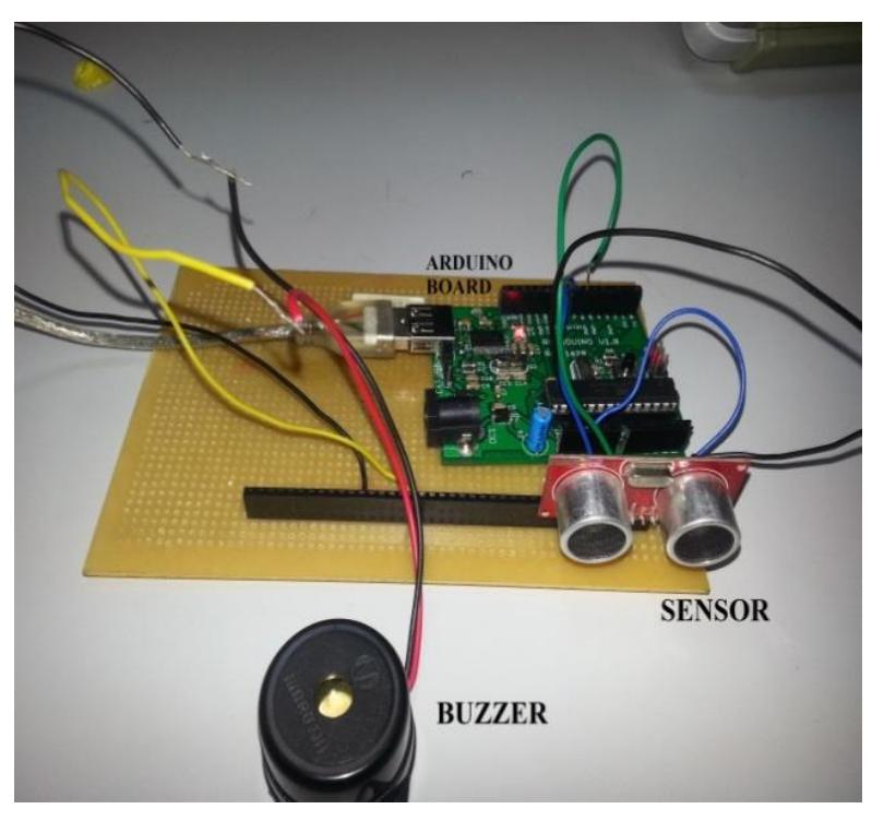 Figure 6 - Collision Avoidance System in Heavy Traffic and