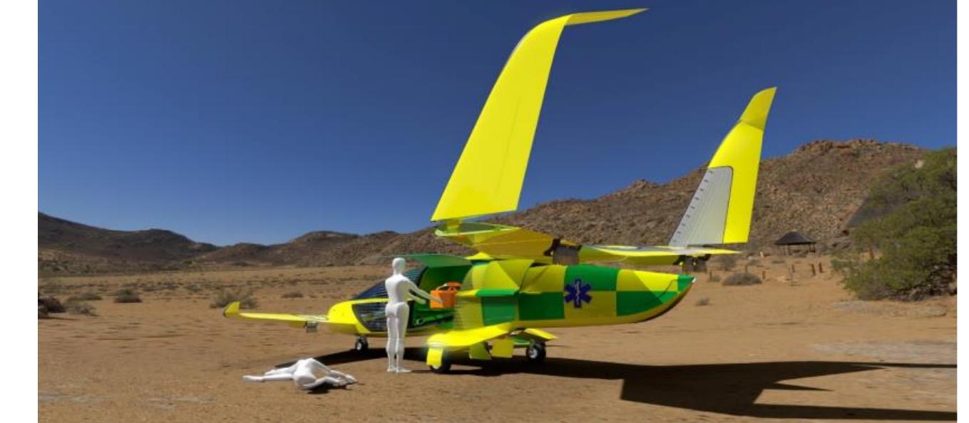 First responder evtol concept vehicle. image courtesy of