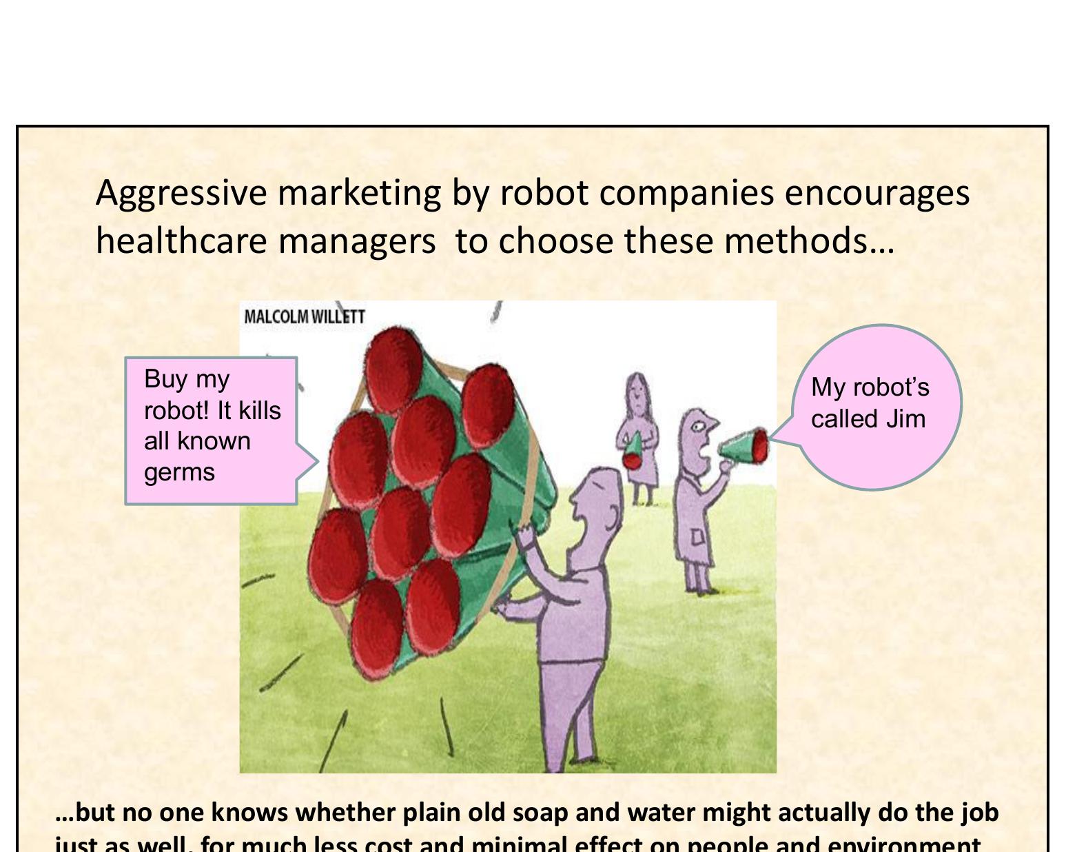 Figure 66 - Dos and don’ts for hospital cleaning