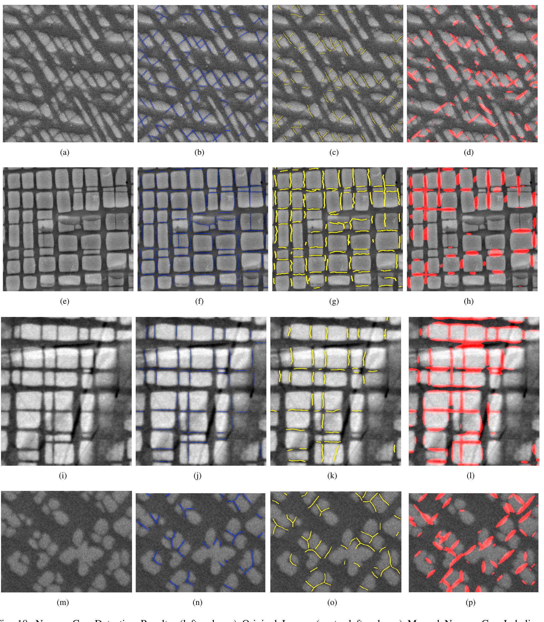 Figure 19 - Narrow Gap Detection in Microscope Images Using