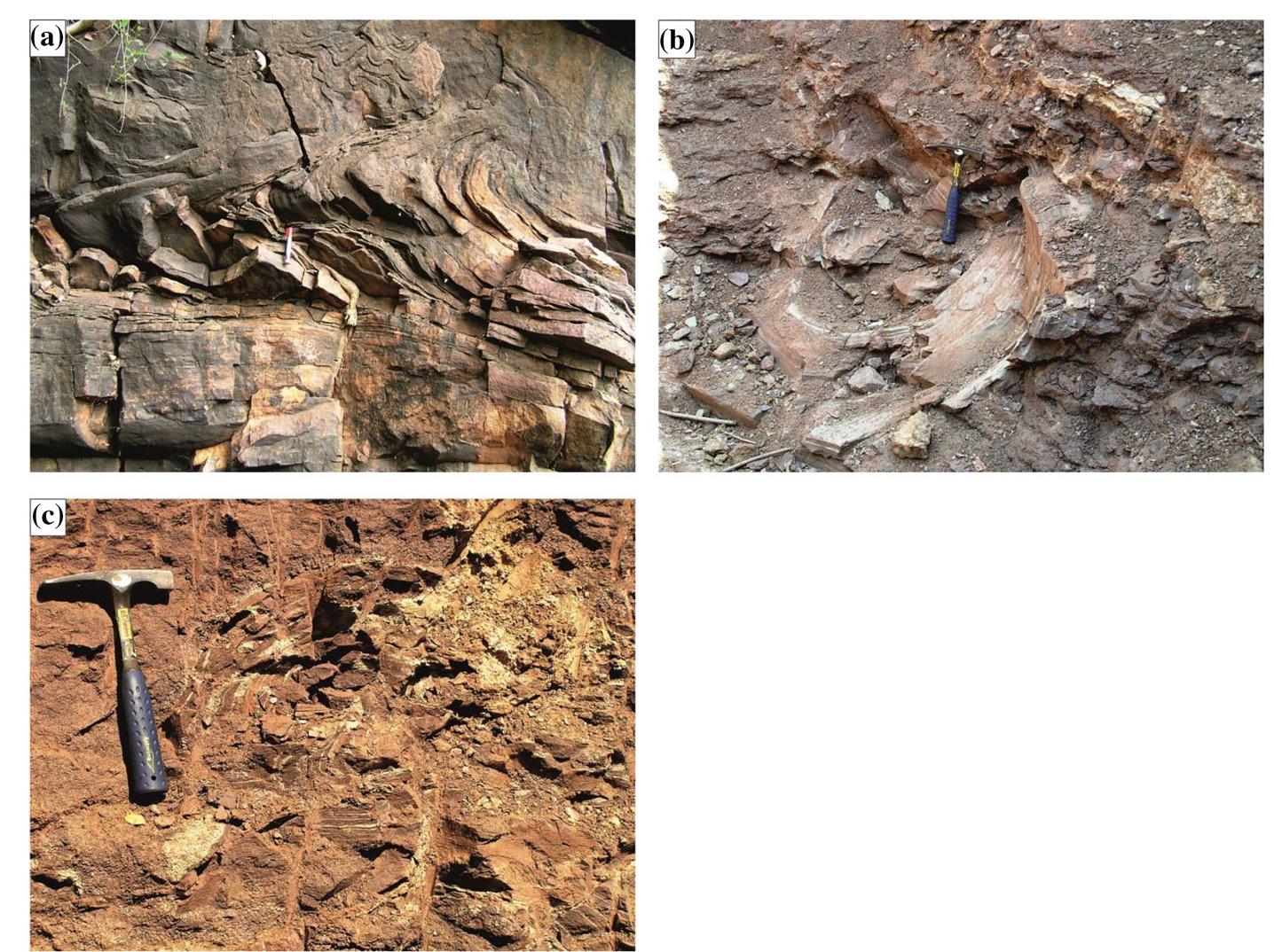 Figure 4 - Characteristic landforms and geomorphic features