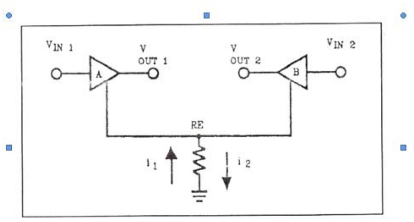 | shows the basic circuit arrangement for a differential