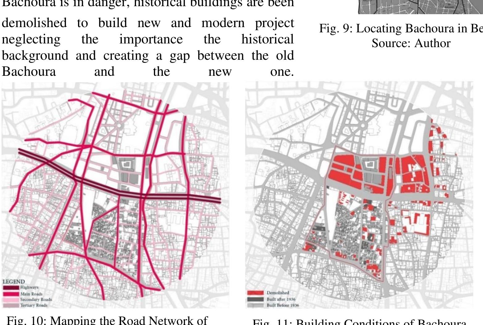 3.2. urban analysis of bachoura