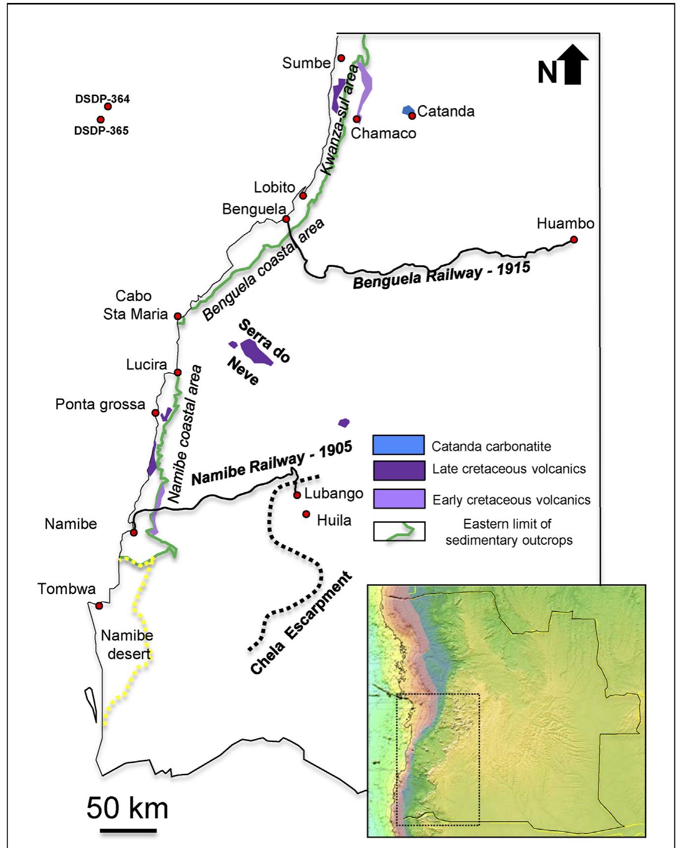 (PDF) Geological exploration of Angola from Sumbe to Namibe: A review ...