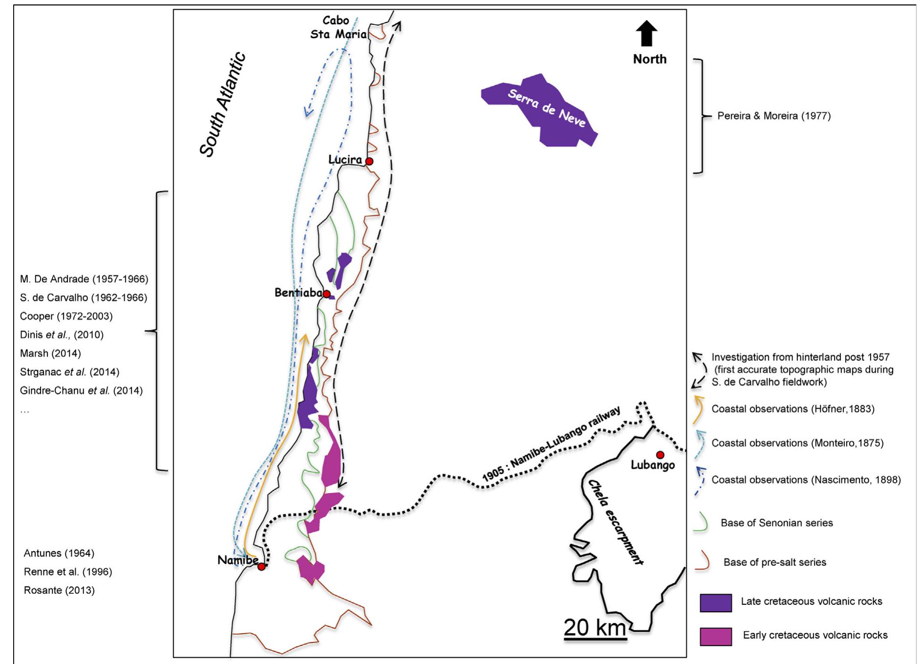 (PDF) Geological exploration of Angola from Sumbe to Namibe: A review ...