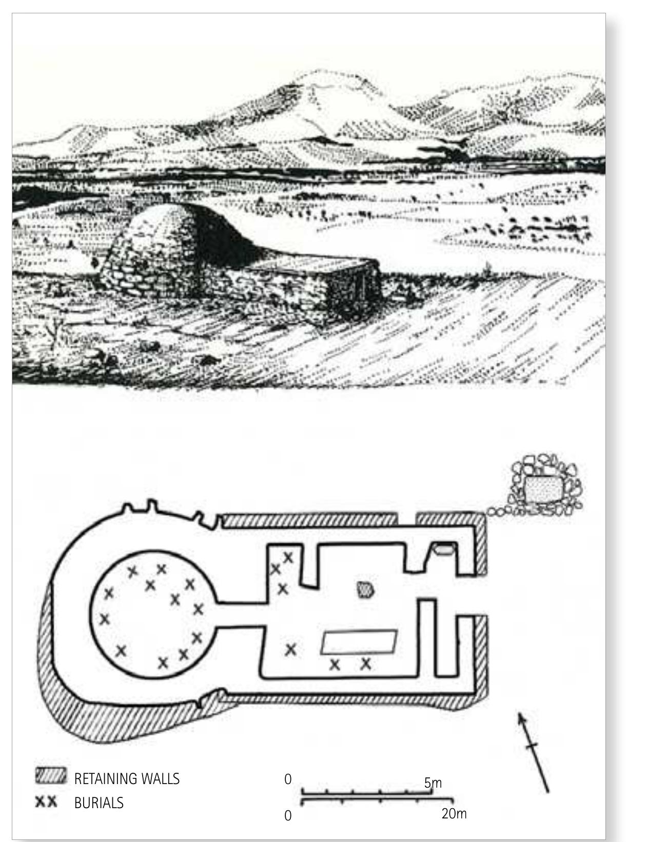 The circular tomb at apesokari, messara, crete and its