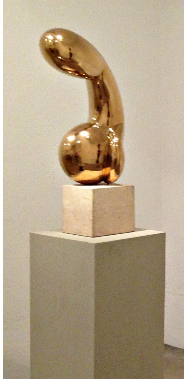 Constantin brancusi, princess x, 1915-1916, bronze; image