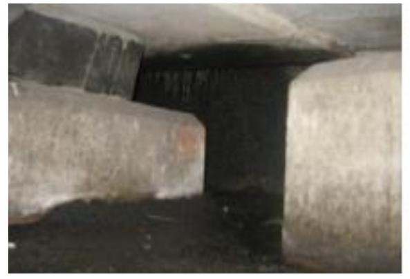 -11: leakage of joint near pedestal leakage of joints is