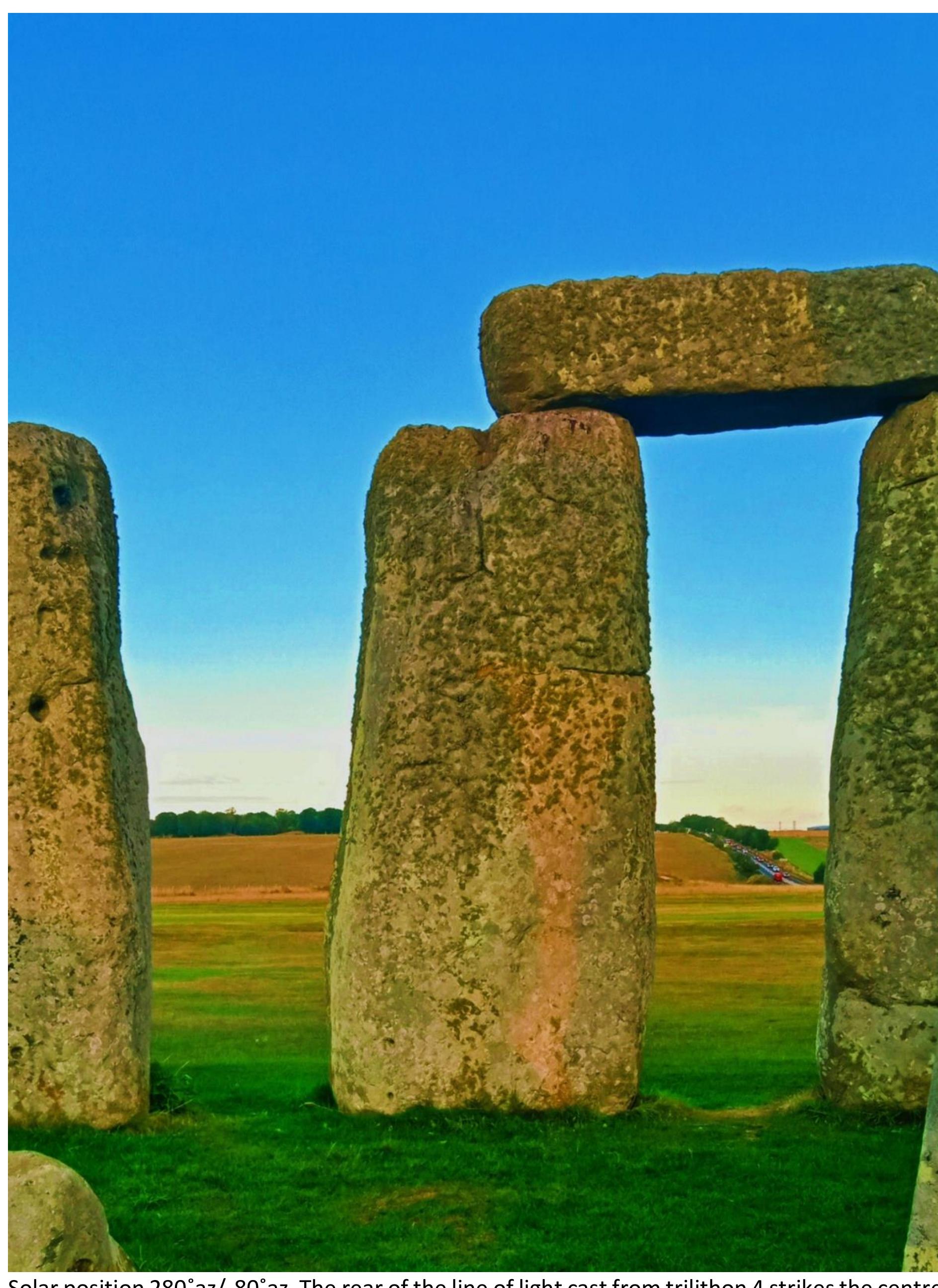 Figure 9 - The Stonehenge Megalithic Sundial Hypothesis By