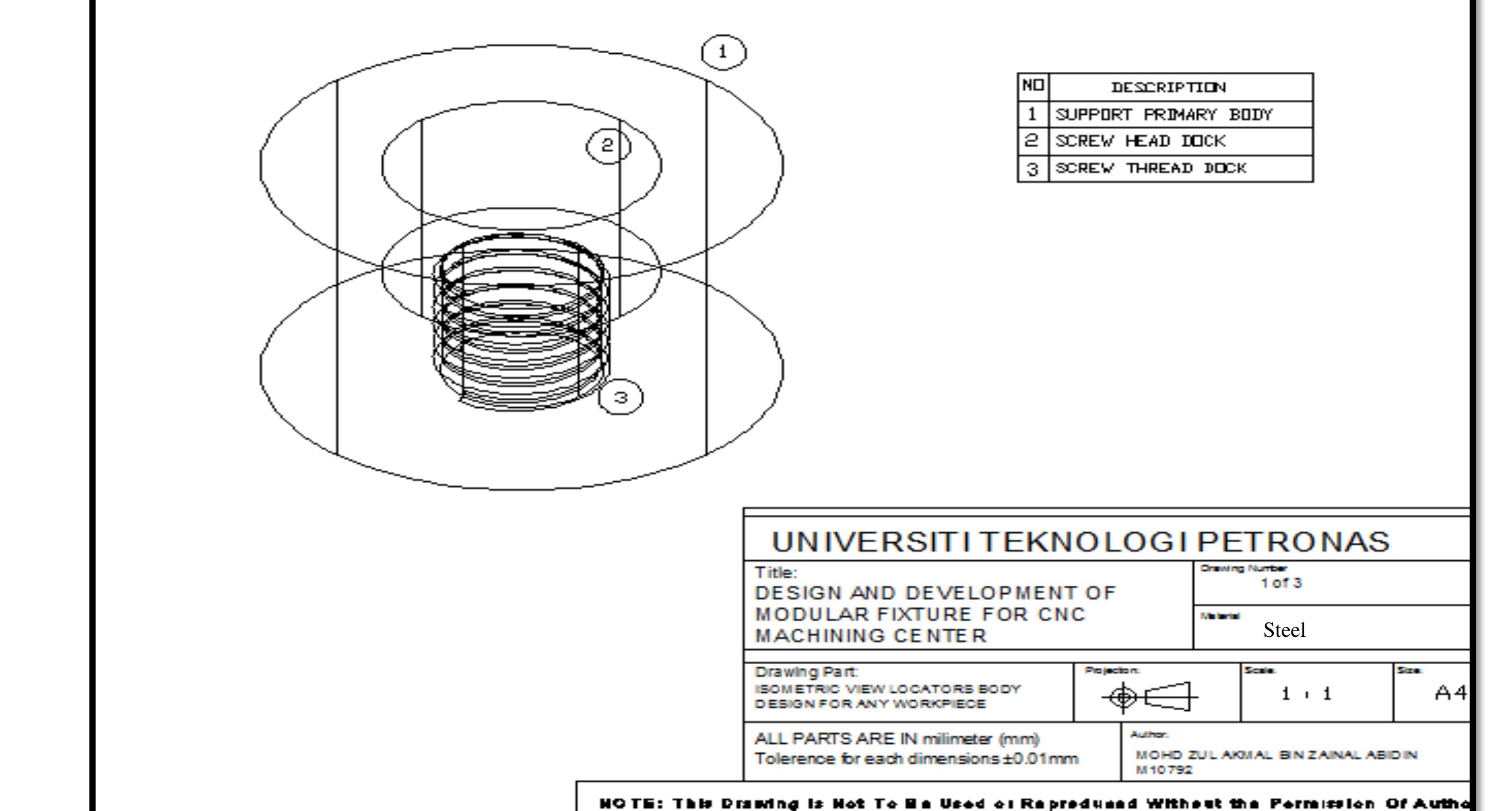 Figure 32 Design Of Modular Fixture For Cnc Machining