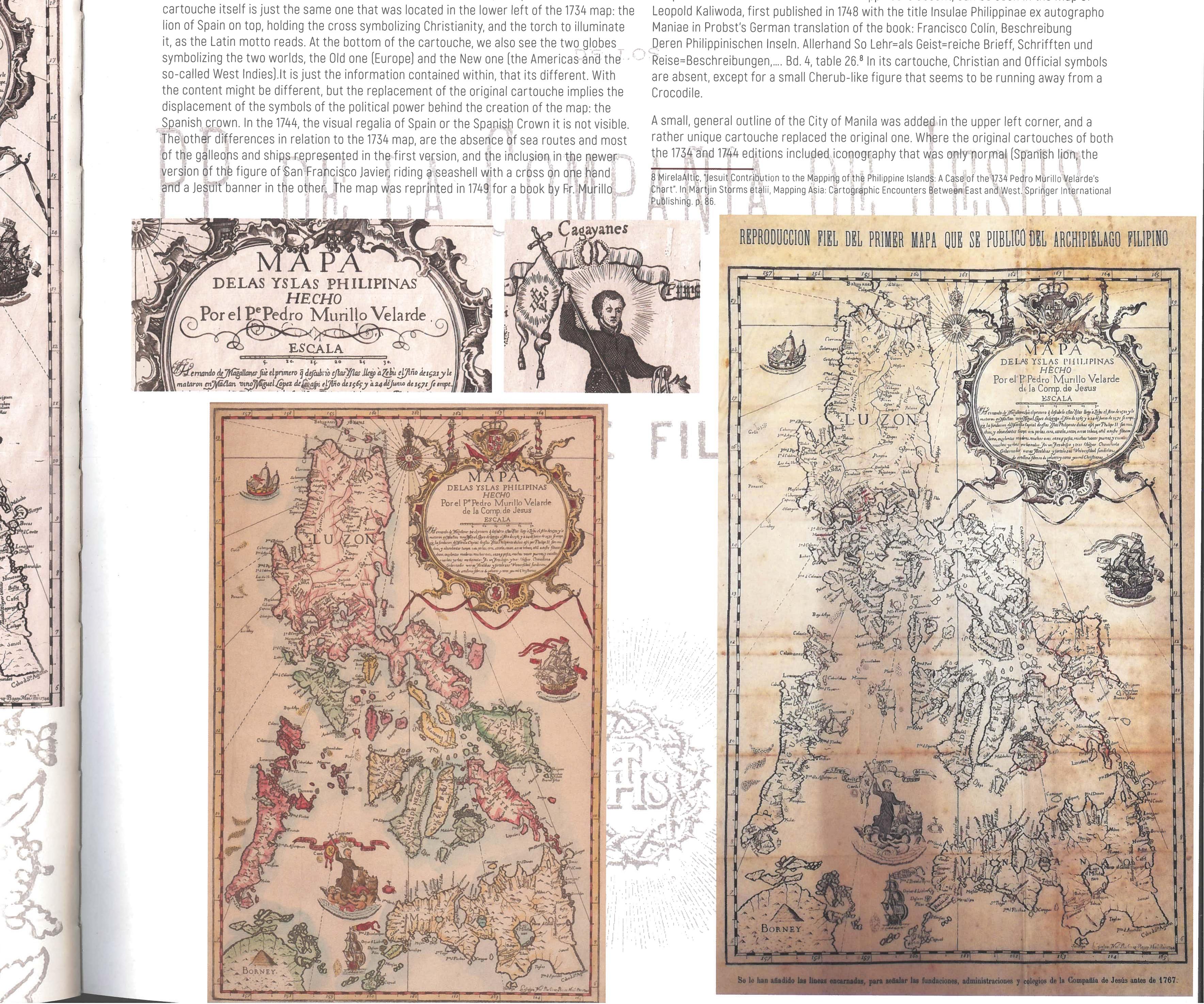 Figure 7 - The Philippine Map of Fr. Murillo Velarde,