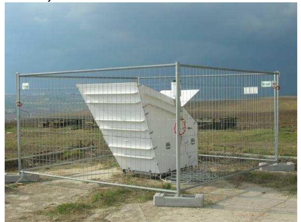 The sodar system used for the measurement campaign sodar