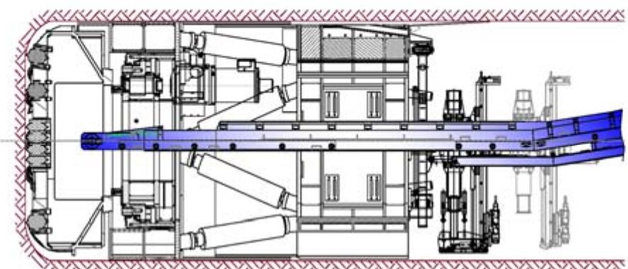 _ tbm schematic sections fig.2_ tbm longitudinal section