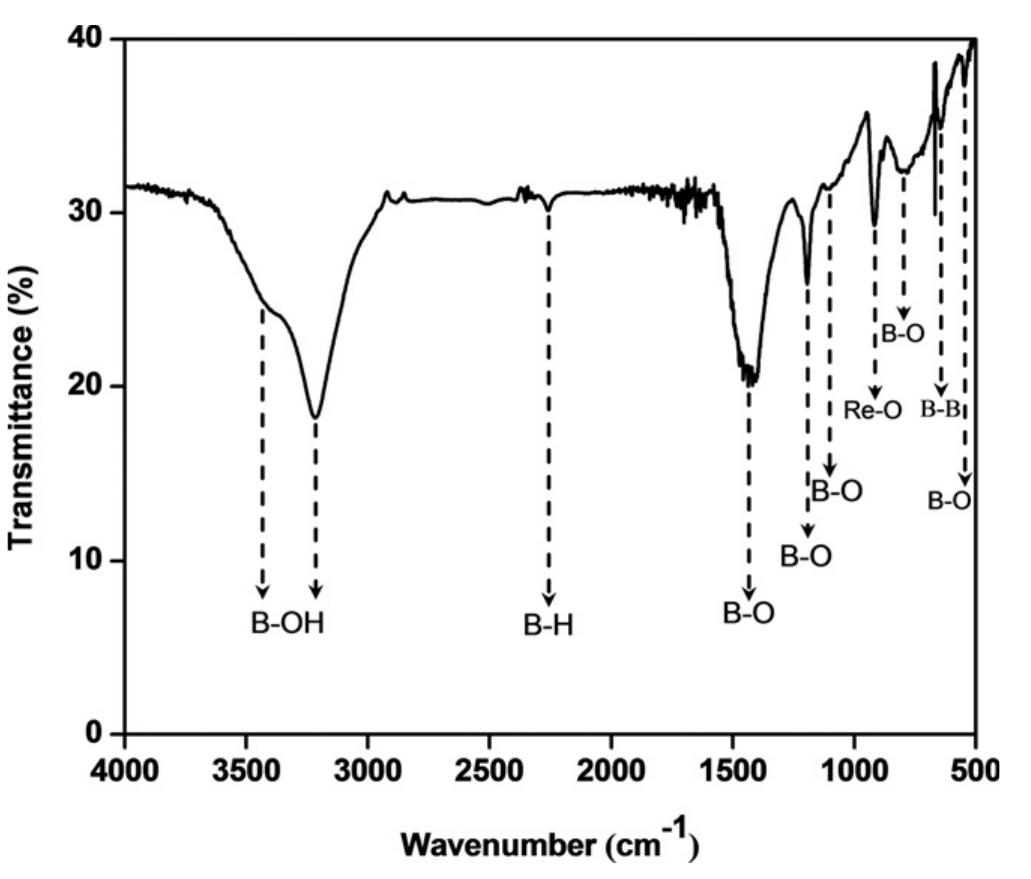Ftir spectra of the reb2 sample after 2 mo of storage at