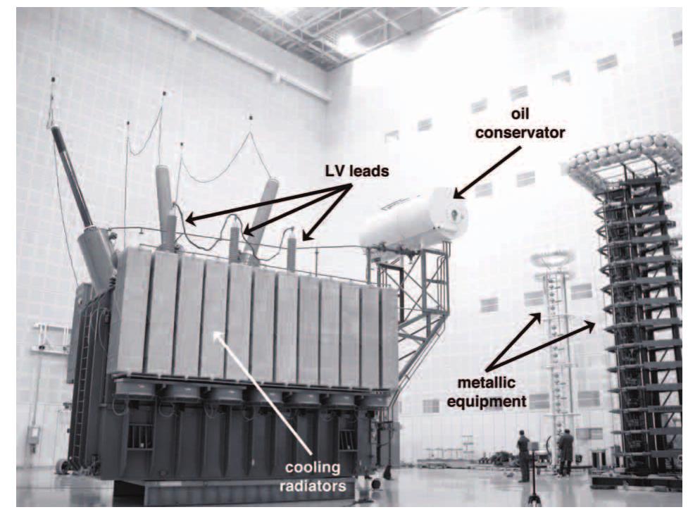 Picture taken in the high voltage laboratory of konéar power