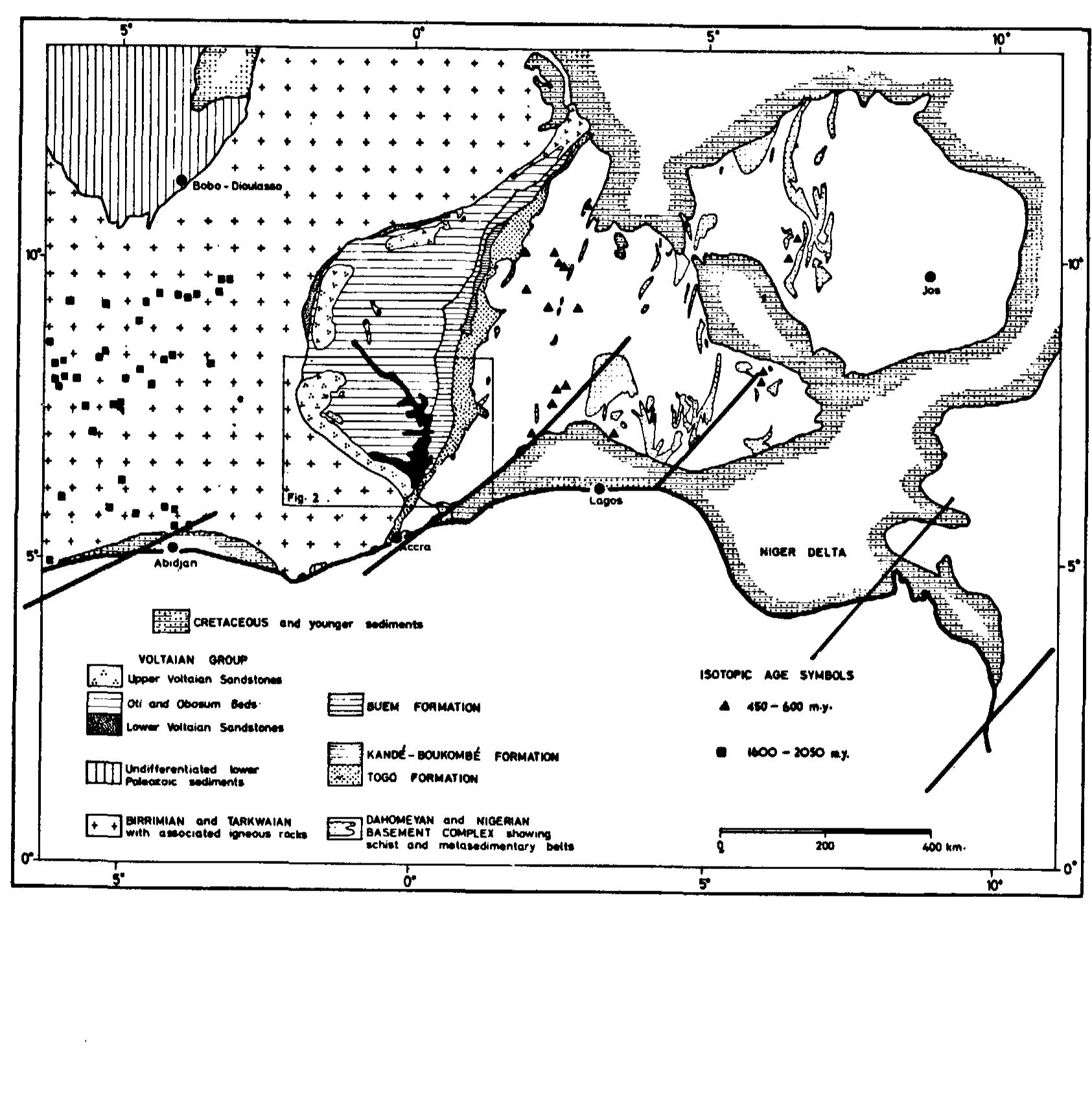 Figure 3 - Marginal Fracture Zones as Structural Framework